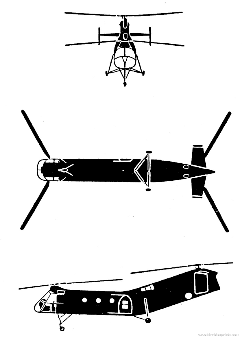 Piasecki H-21 Workhorse / Shawnee / CH-21C helicopter